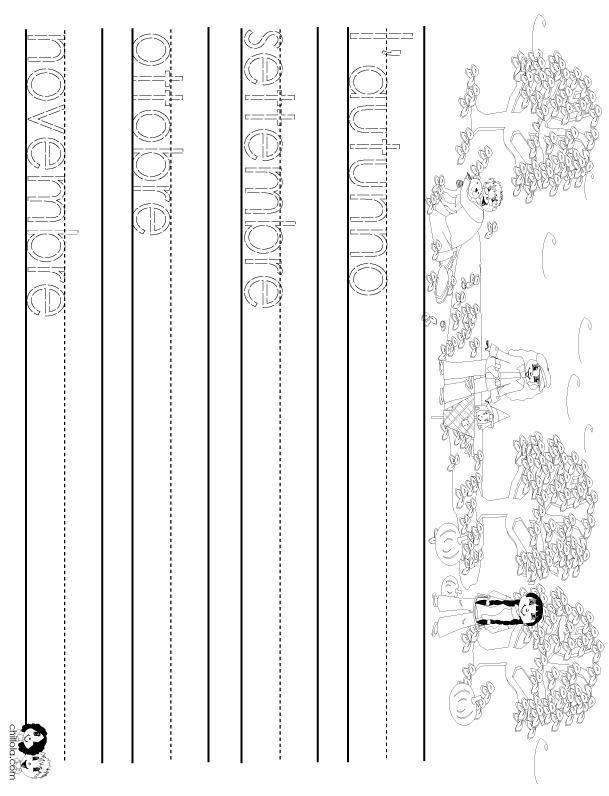 Worksheets Italian - Month