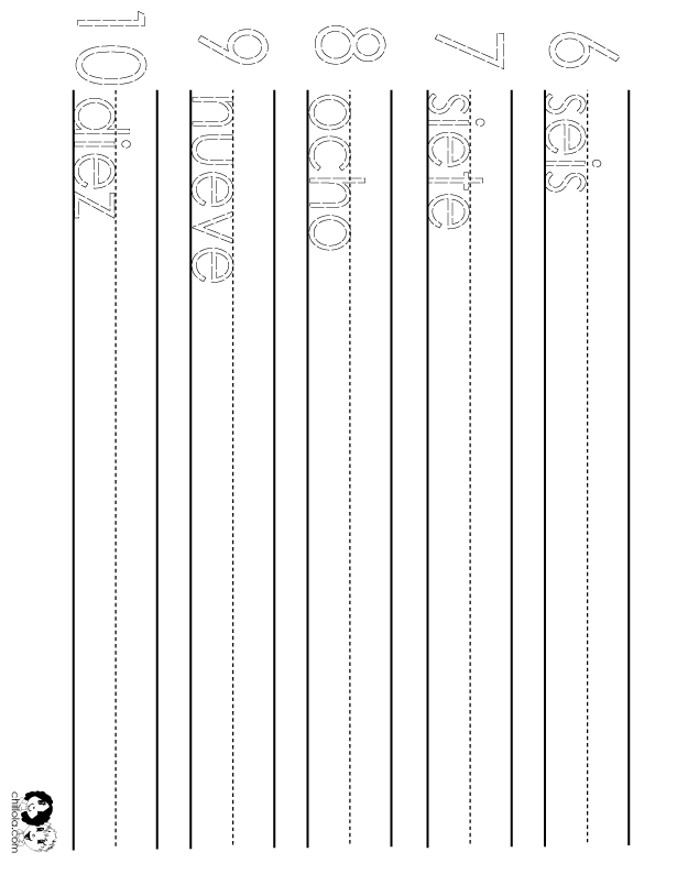 Spanish for Kids - Woksheets